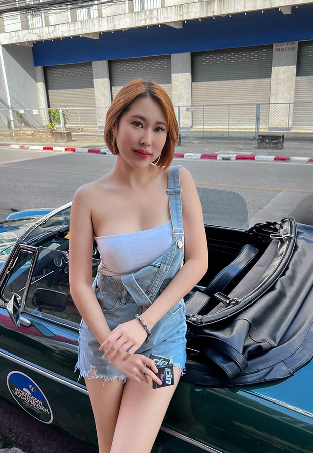 Aung Aing Maneenoot ผมสั้น สุดเซ็กซี่ อดีตแม่ค้าแตงโม แฟนคลับชอบ