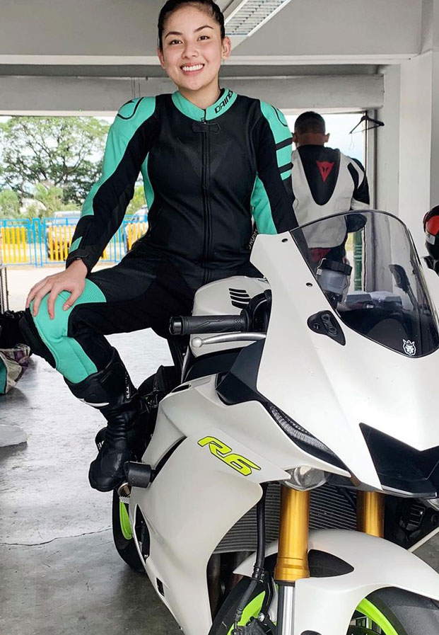 ประวัติ เบียงกา รูฟินโน สาวนักบิด หุ่นเซ็กซี่ร้อนแรง